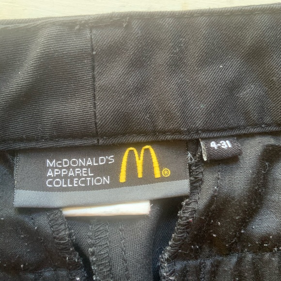 McDonald's | Pants & Jumpsuits | Mcdonalds Employee Uniform Pants ...